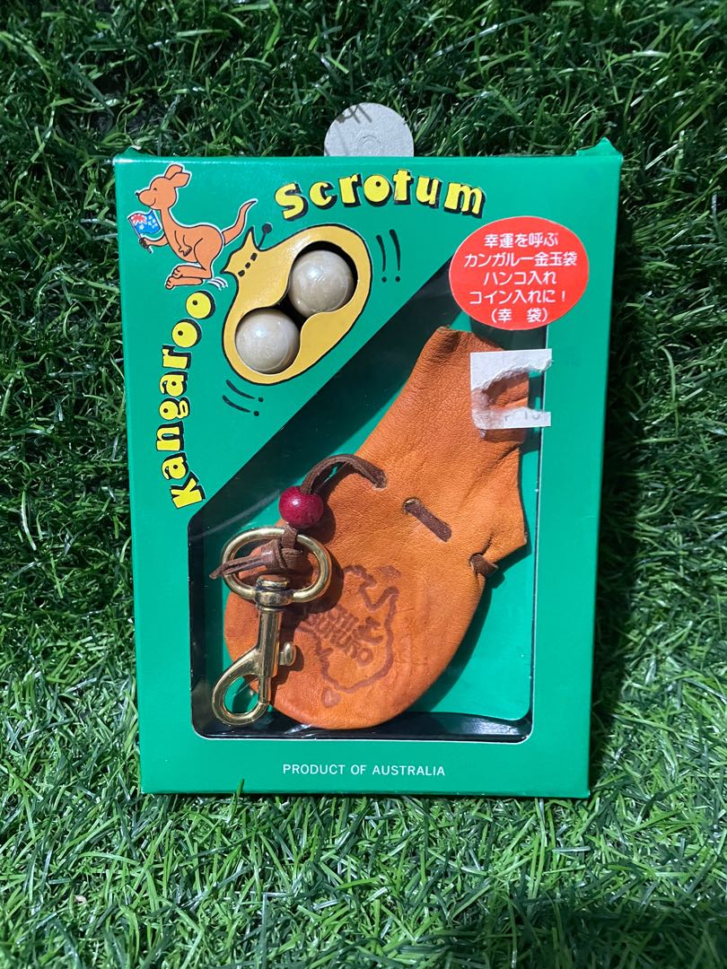 Kangaroo Scrotum - lucky coin bag/purse, Men's Fashion, Bags, Belt bags ...