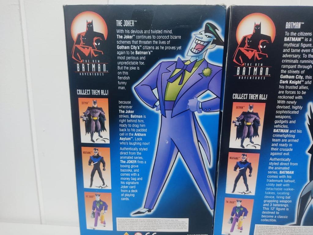 KENNER THE NEW BATMAN ADVENTURES - BATMAN, JOKER AND NIGHTWING ACTION ...
