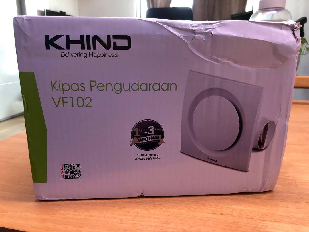 Khind 10” Ventilation Fan VF102, Furniture & Home Living, Home ...