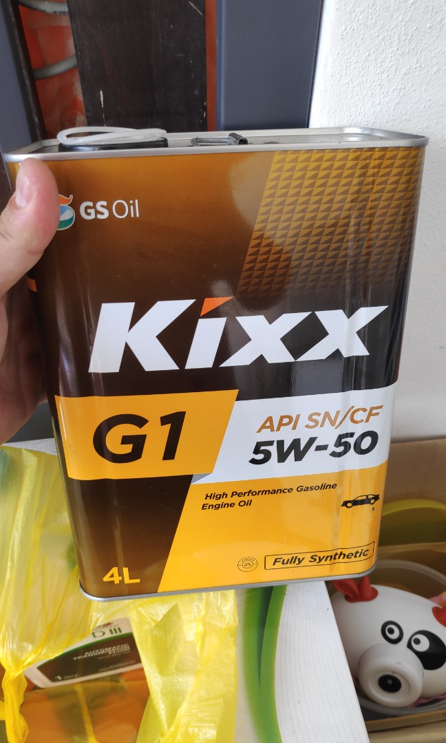 KIXX G1 5w50 fully synthetic engine oil, Auto Accessories on Carousell