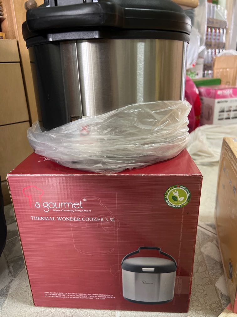 La Gourmet Thermal Wonder Cooker 3.5L, TV & Home Appliances, Kitchen ...