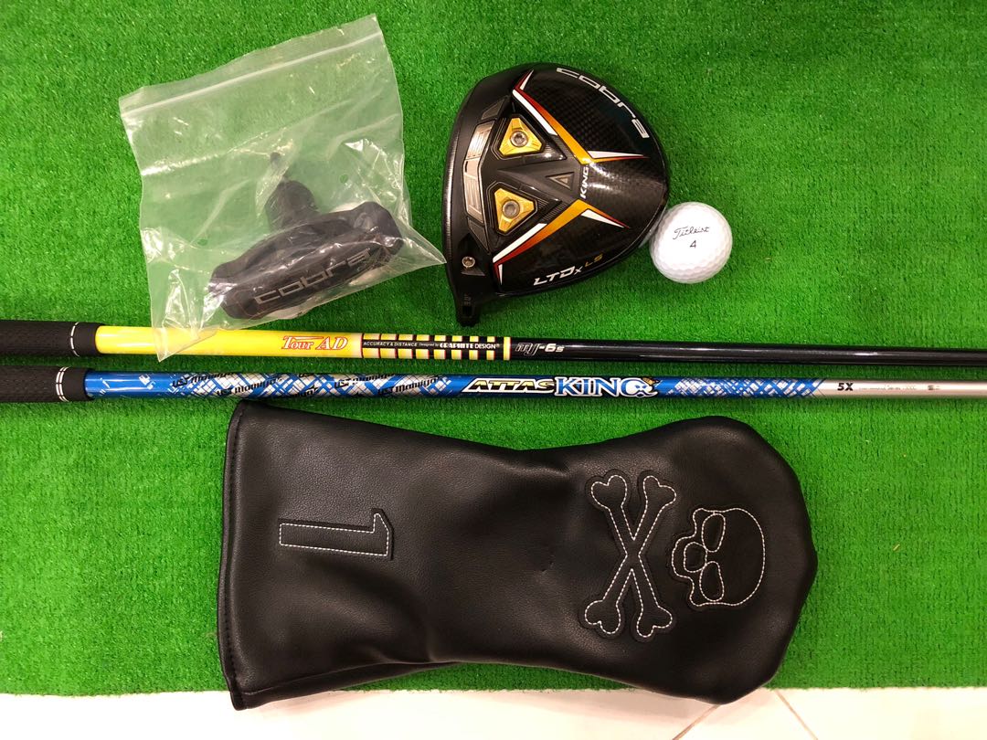 LEFT HANDED 2022 Cobra LTDx LS Driver (9deg) [PREMIUM ATTAS, Tour AD MJ ...
