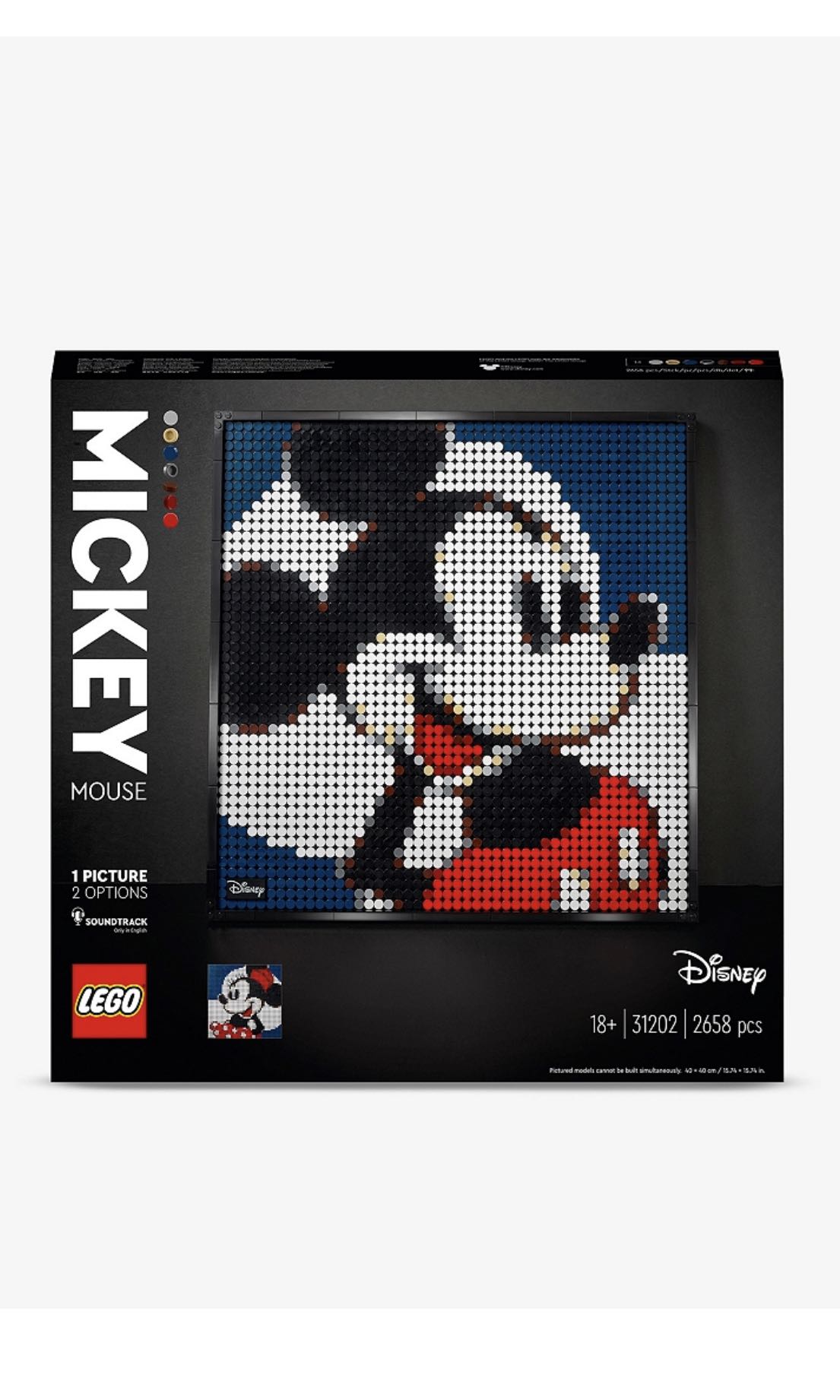 LEGO Art 31202 Disney Mickey Mouse Set, Hobbies & Toys, Stationery ...