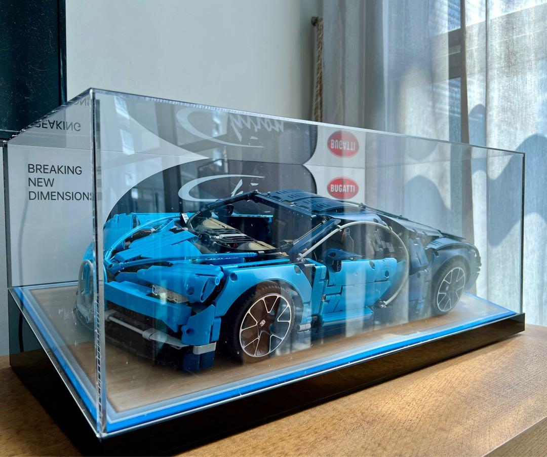 Lego Bugatti Chiron with Perfect Display, Hobbies & Toys, Toys & Games ...