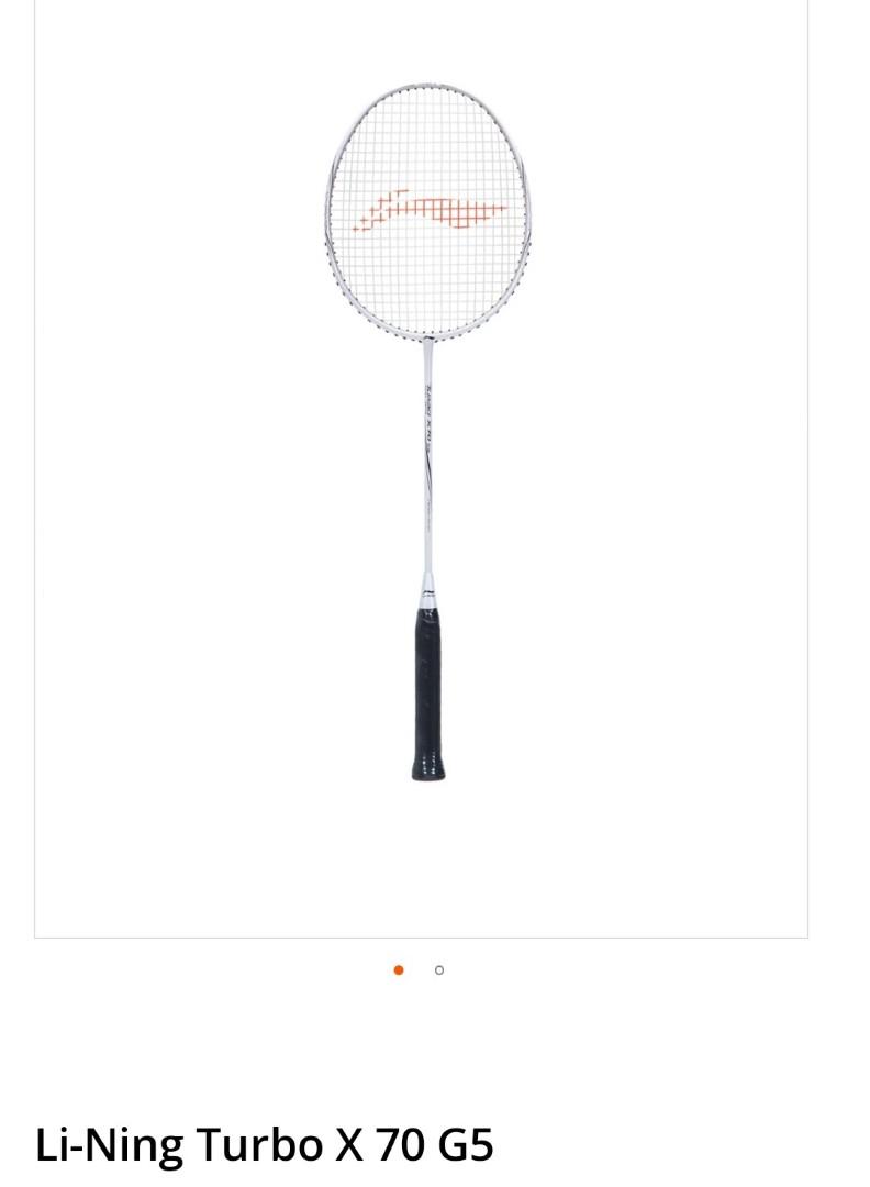 Li Ning Turbo X 70 G5, Sports Equipment, Sports & Games, Racket & Ball ...