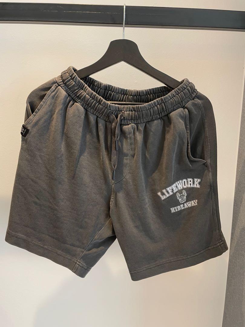 Lifework Hideaway Shorts ( Dark Grey ), Luxury, Apparel on Carousell