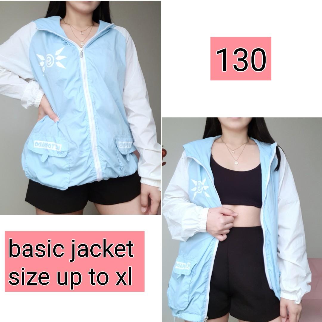 Light blue jacket, Women's Fashion, Coats, Jackets and Outerwear on ...