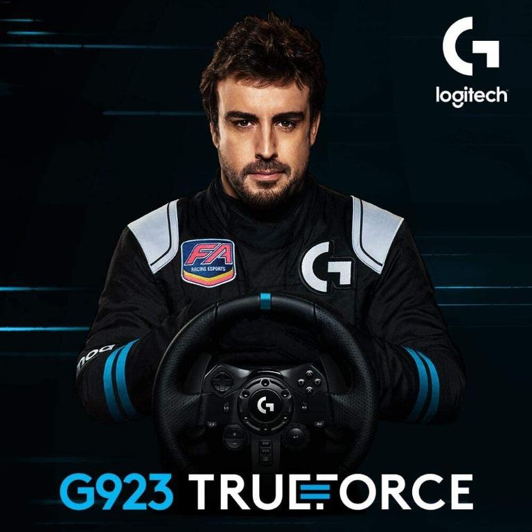 Logitech G923 TRUEFORCE Racing wheel for PlayStation and PC, Computers ...