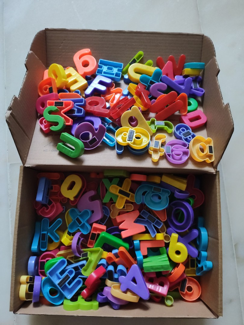 Magnetic abc 123, Babies & Kids, Infant Playtime on Carousell