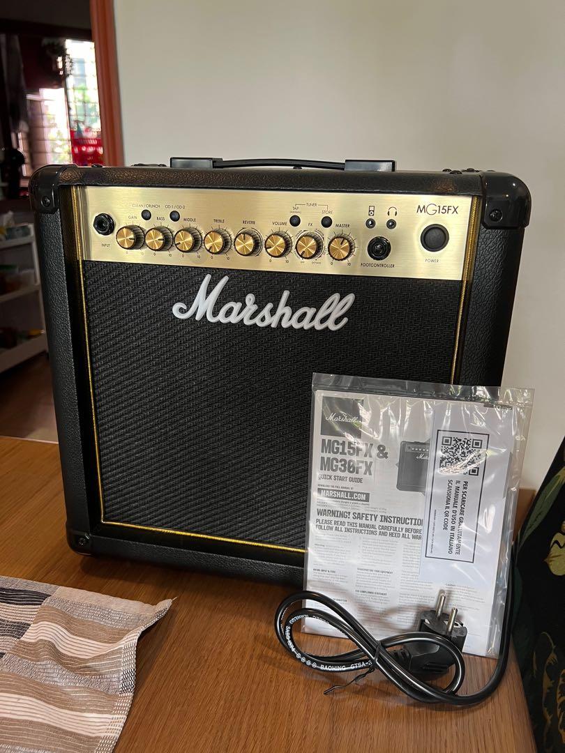 MARSHALL MG15FX Guitar Amp, Hobbies & Toys, Music & Media, Musical ...