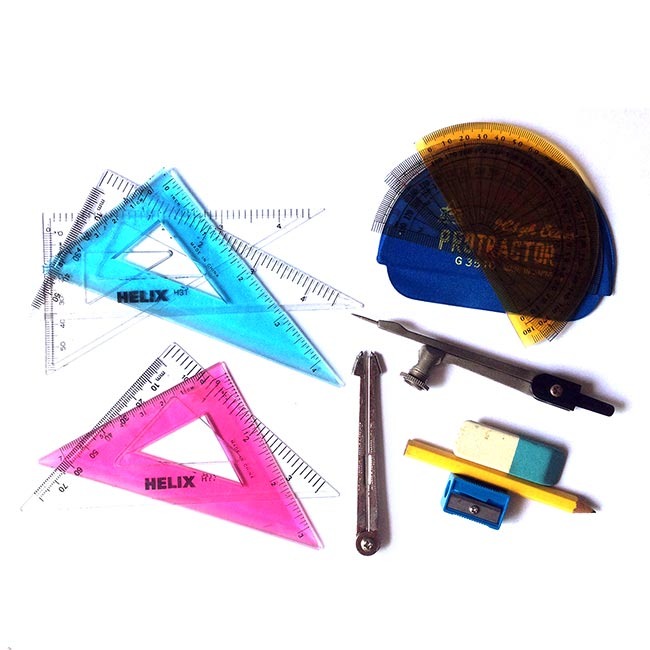 Mathematical Instruments Set, Hobbies & Toys, Stationery & Craft ...