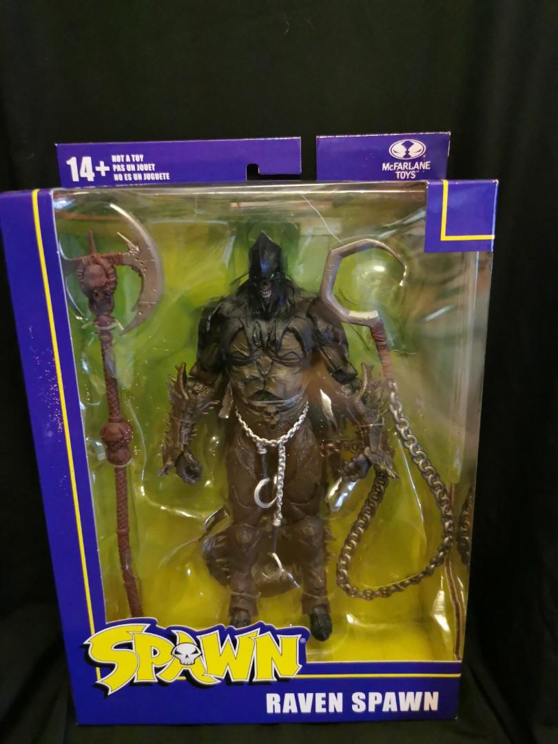 mcfanlane marvel legends neca mafex shf spwan raven spawn, 興趣及遊戲, 玩具 ...