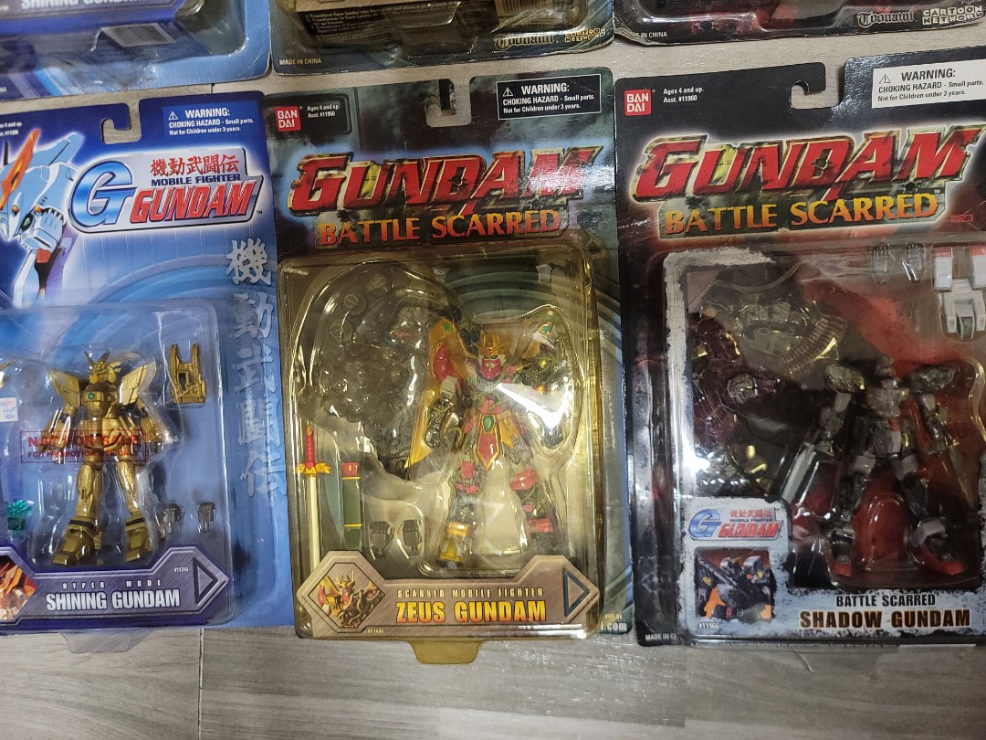 Mia 機動武鬥傳 g gundam 美版 日版 戰損 明鏡止水 Big Scale ms in action, 興趣及遊戲, 玩具 & 遊戲類 - Carousell