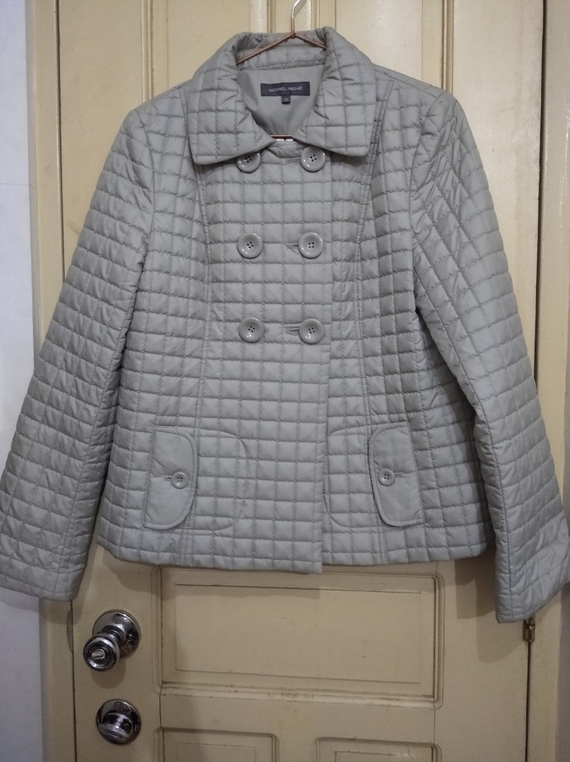 Michel Rene Quilted Jacket, Women's Fashion, Coats, Jackets and ...