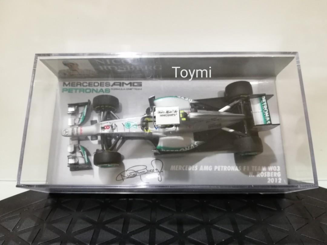Minichamps F1 1/43 Mercedes AMG Petronas MGP W03 2012 Nico Rosberg ...