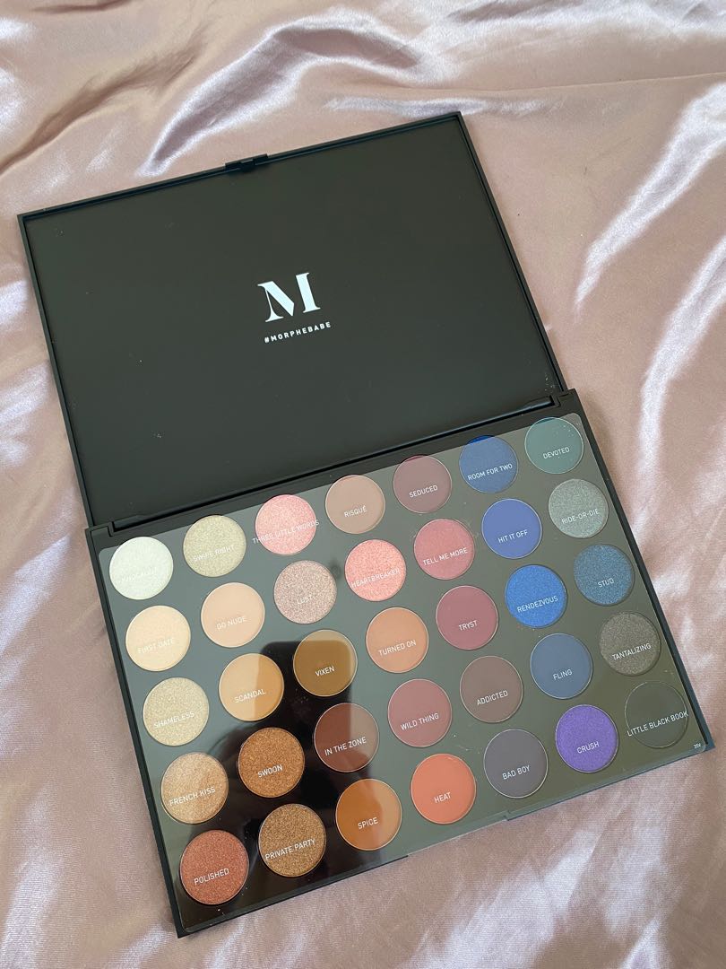 Morphe 35V Eyeshadow Palette, Beauty & Personal Care, Face, Makeup on ...