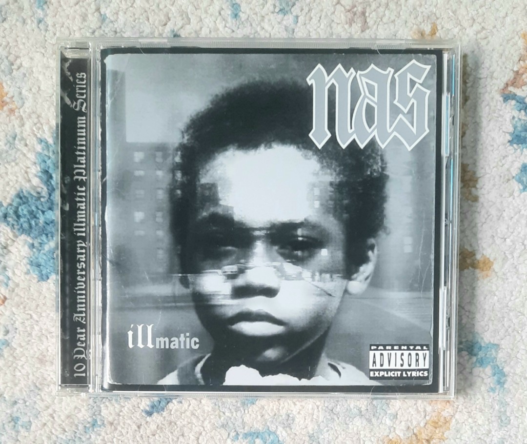 Nas - 10 Year Anniversary Illmatic Platinum Series CD, Hobbies & Toys ...