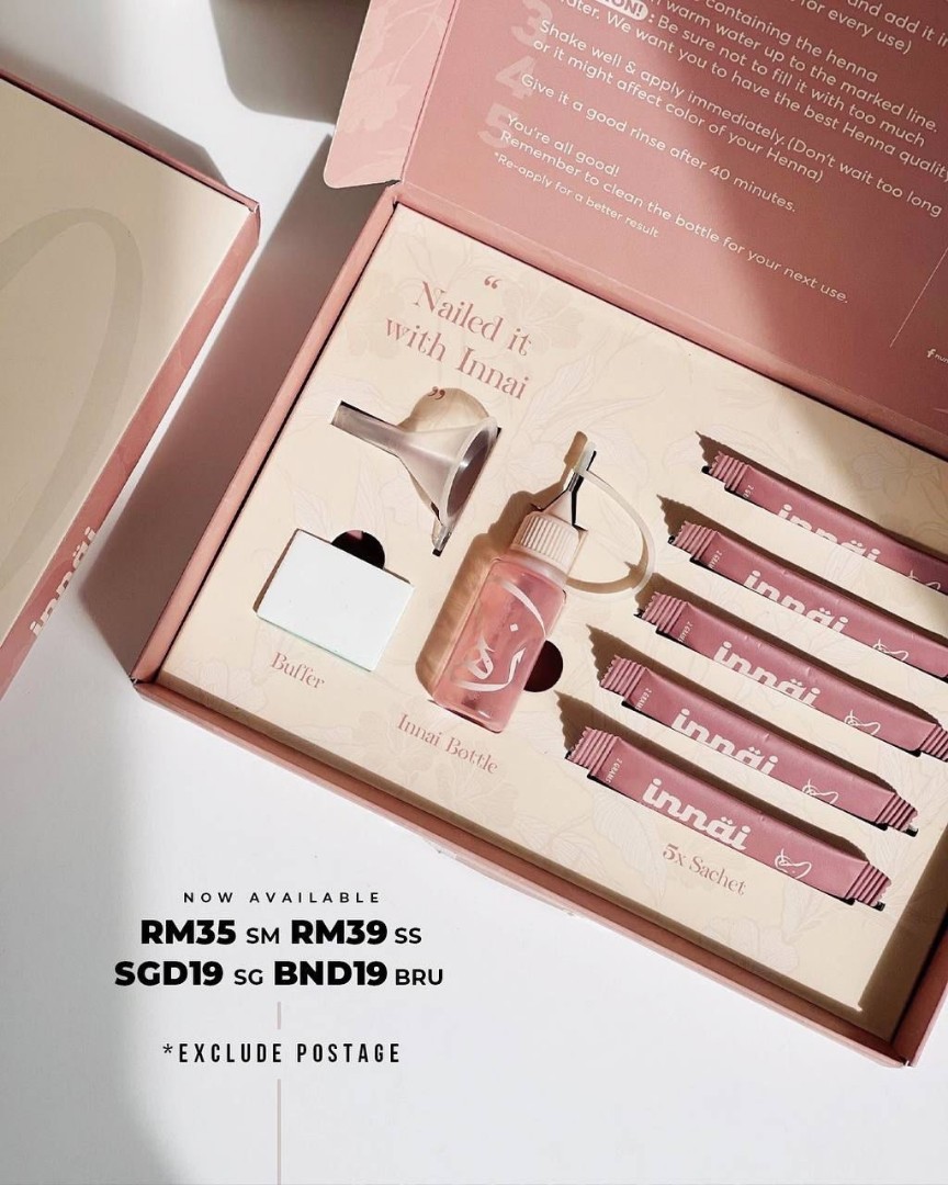 Neelofa inai, Beauty & Personal Care, Hands & Nails on Carousell