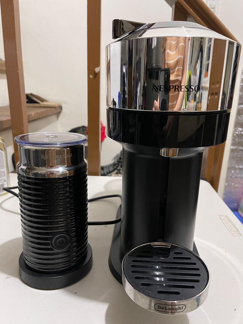 Nespresso Vertuo Next Deluxe Edition (Chrome) with Aeroccino 3 both ...