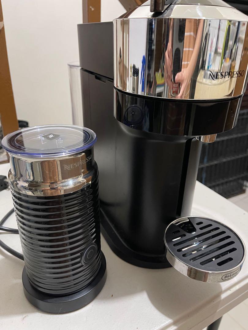 Nespresso Vertuo Next Deluxe Edition (Chrome) with Aeroccino 3 both ...