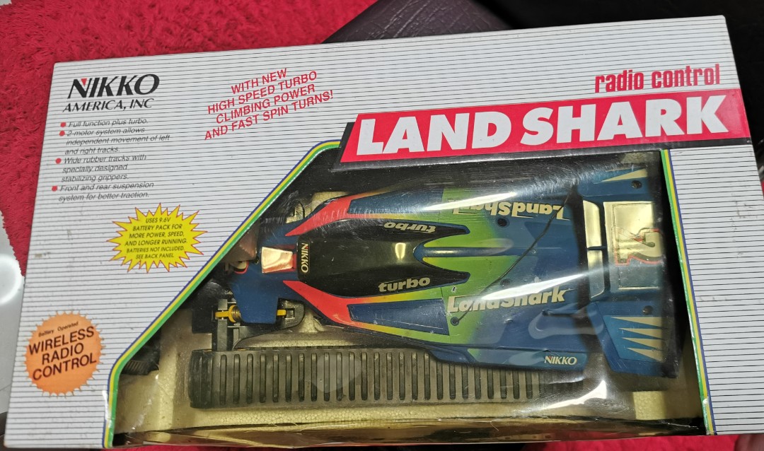 NIKKO RADIO CONTROL Land Shark, Hobbies & Toys, Toys & Games on Carousell