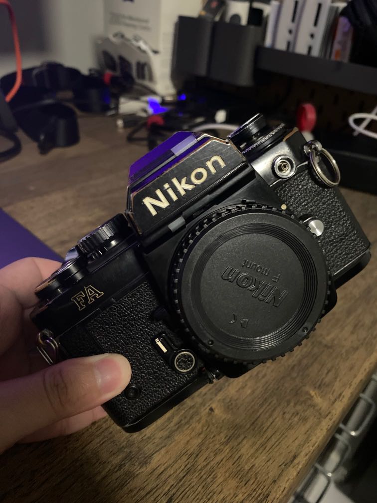 Nikon FA, Photography, Cameras on Carousell