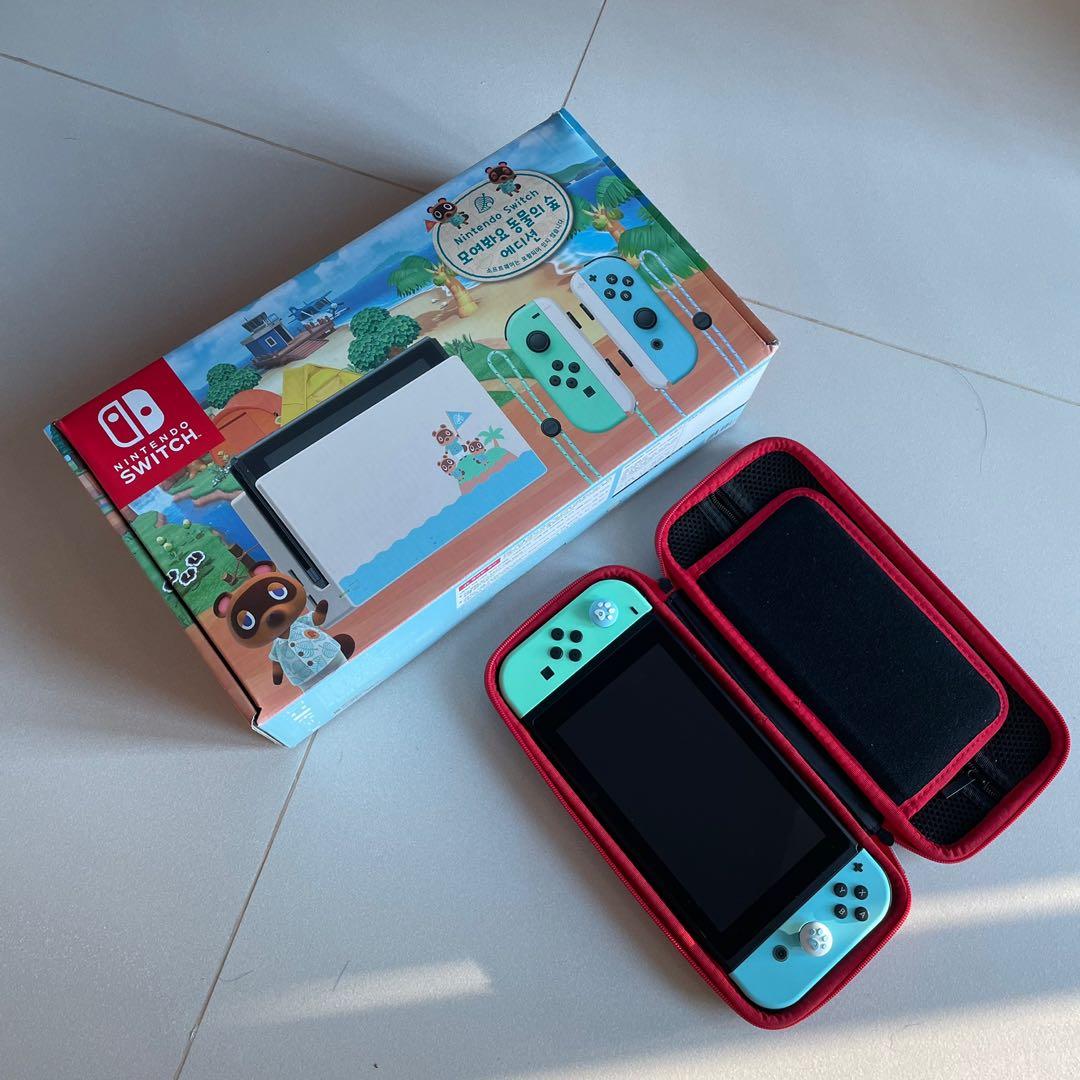 Nintendo Switch Animal Crossing Gaming Console, Video Gaming, Video ...