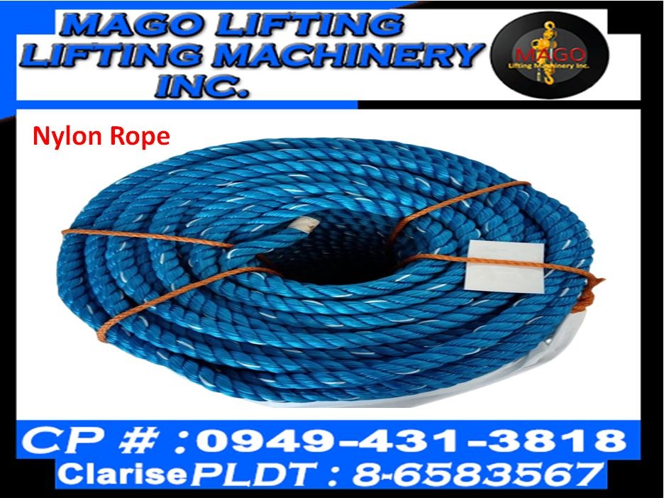 Nylon Rope, Commercial & Industrial, Construction & Building Materials ...