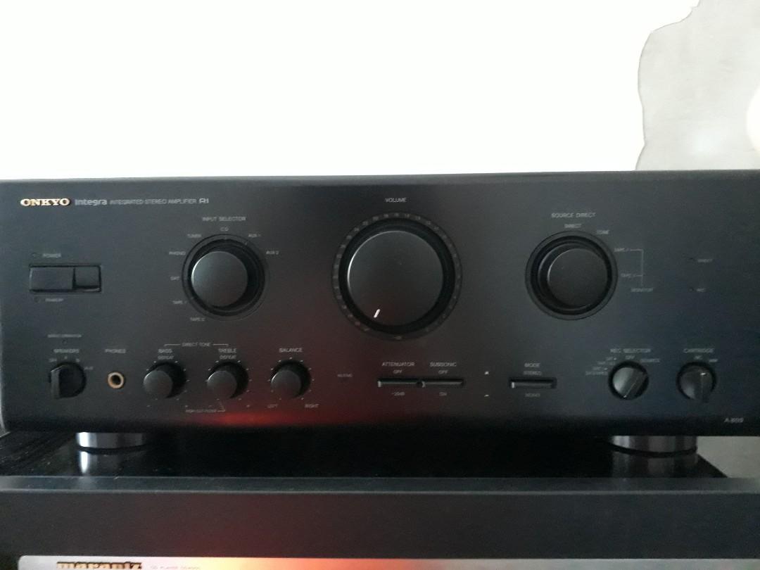 Onkyo Integra Integrated Amplifier A-809, Audio, Soundbars, Speakers ...