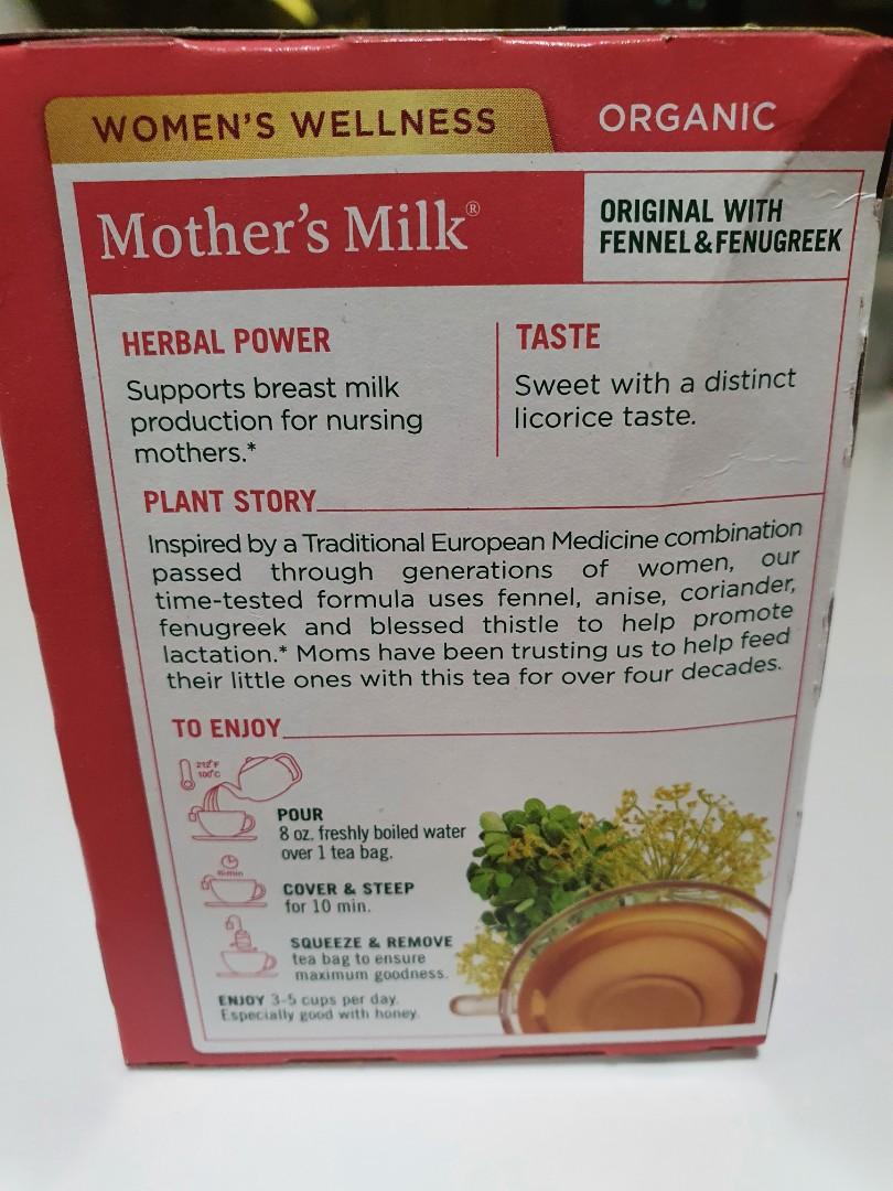 Organic Mother's Milk Tea, Food & Drinks, Beverages on Carousell