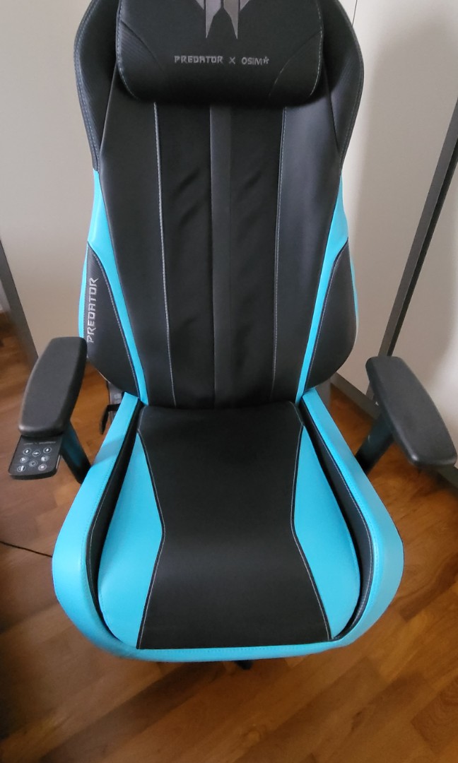 Osim predator massage chair gaming chair, Health & Nutrition, Massage ...