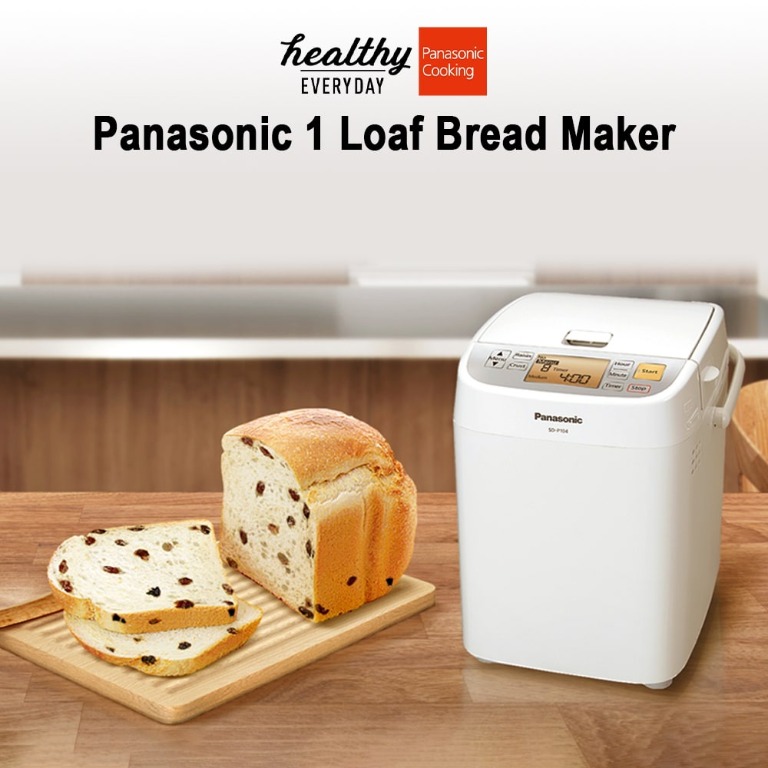 Panasonic SD-P104WSH Breadmaker with 13 menu functions, TV & Home ...