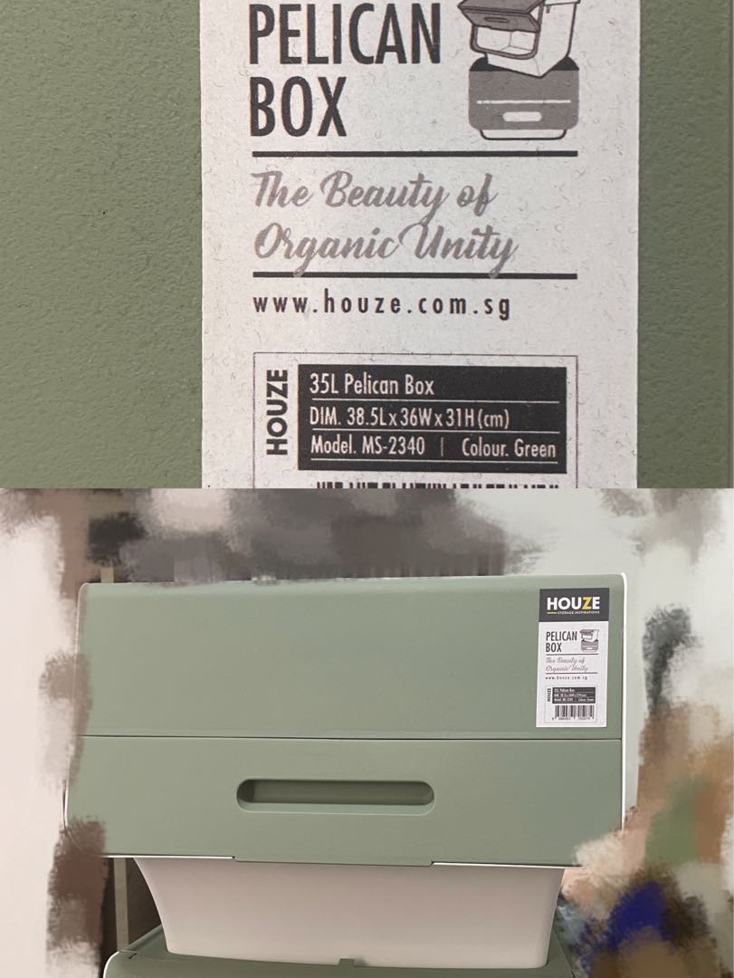 Pelican Box Storage Box, Furniture & Home Living, Home Improvement ...