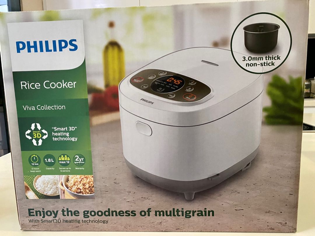Philips rice cooker viva collection, TV & Home Appliances, Kitchen ...