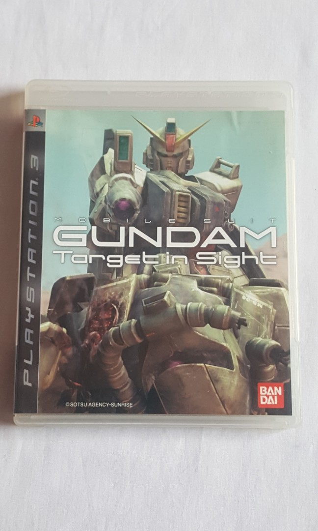PlayStation 3 PS3 Mobile Suit Gundam Target In Sight, Video Gaming ...