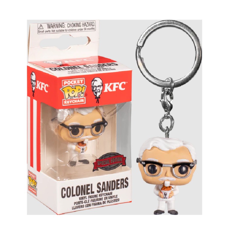Pocket POP! Keychain KFC Colonel Sanders (SE), Hobbies & Toys, Toys ...