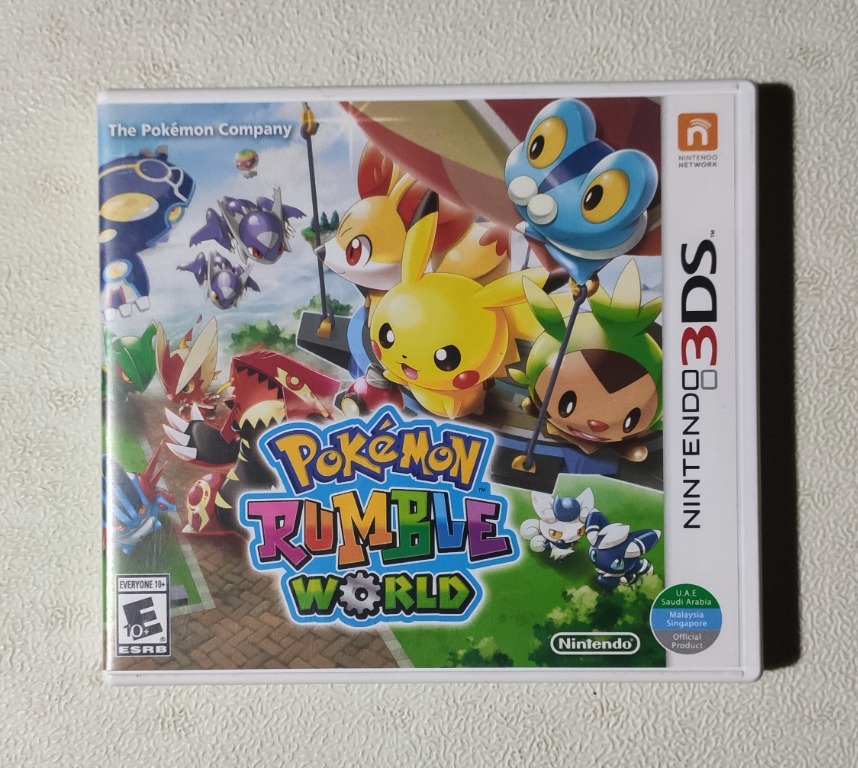 Pokemon Rumble World - [3DS Game] [NTSC / ENGLISH Language] [CIB ...
