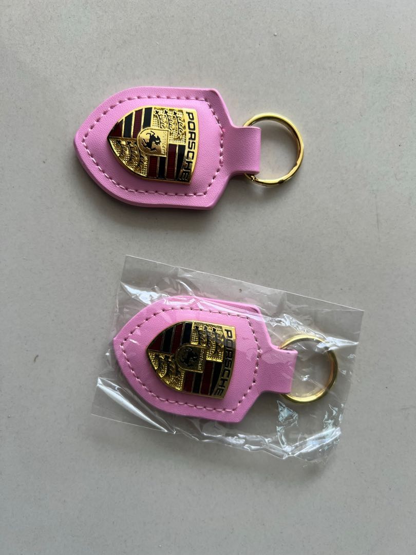 Porsche Keychain Pink Cheap Sale Auto Accessories on Carousell