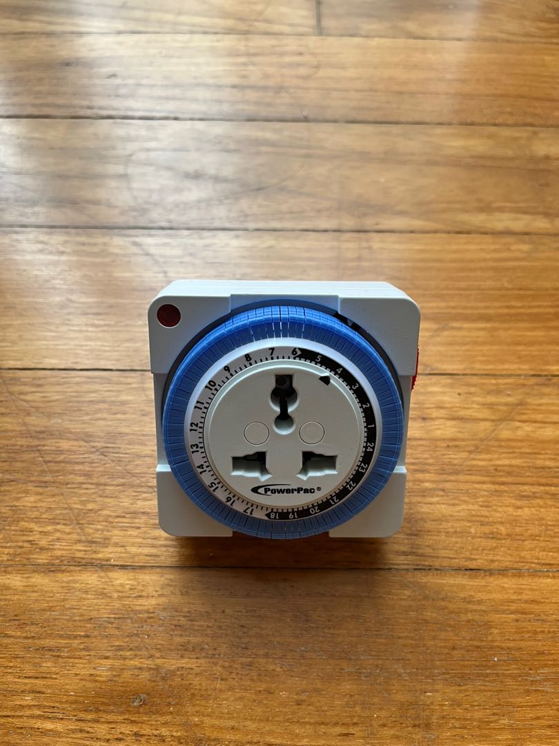 PowerPac Mechanical Timer 24H, Furniture & Home Living, Bathroom ...