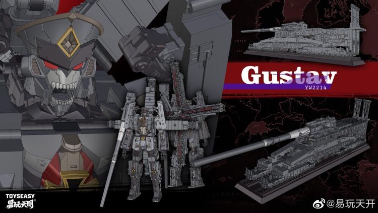 Toyseasy, YW2214 Gustav Railway Gun, Transformers MP, Hobbies & Toys ...