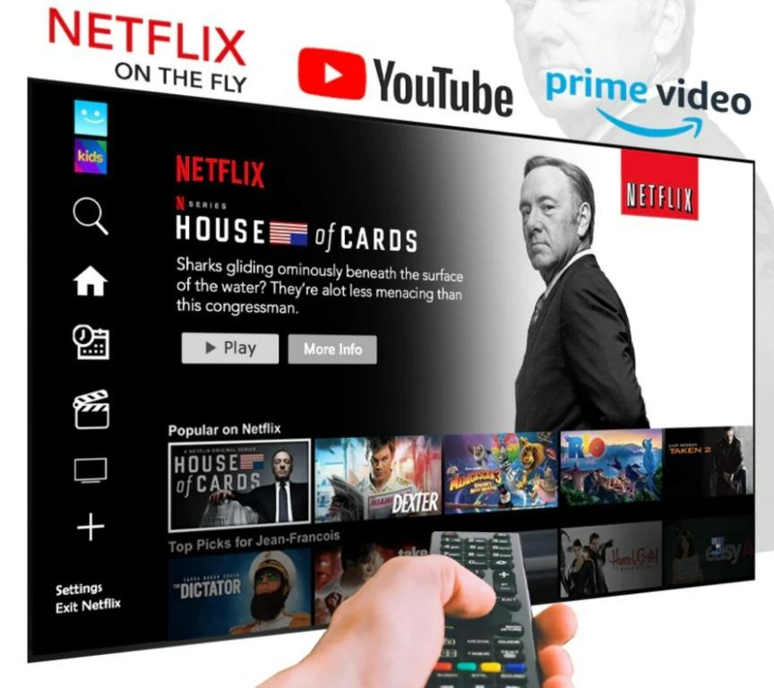 Prism+ E43 (43-inch) 4K Smart TV, TV & Home Appliances, TV ...