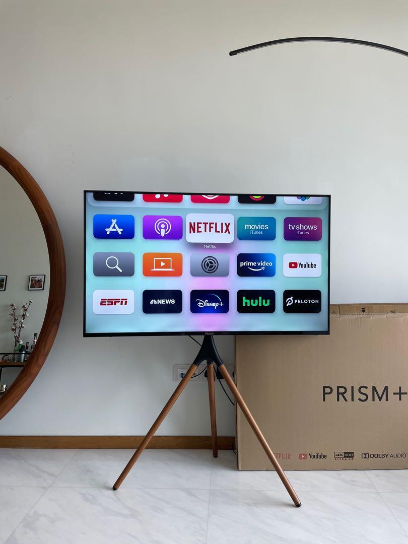 Prism+ E55 UHD 4K Smart Television with Stand, TV & Home Appliances, TV ...