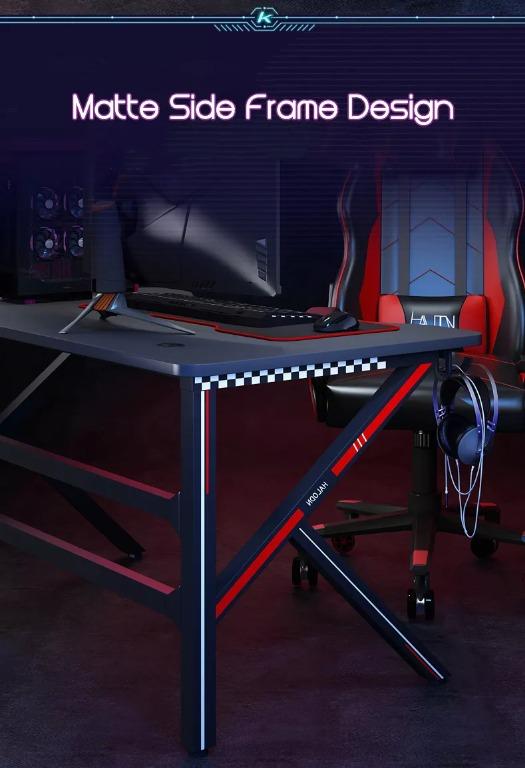 Professional Gaming Table Study PC Computer Laptop with RGB Light ...