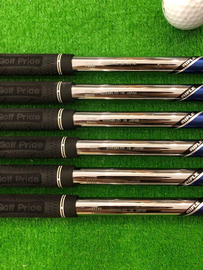 Project X Rifle Taper Tip 5.5 Regular Flex Steel Iron Shafts (5-P) [6 ...