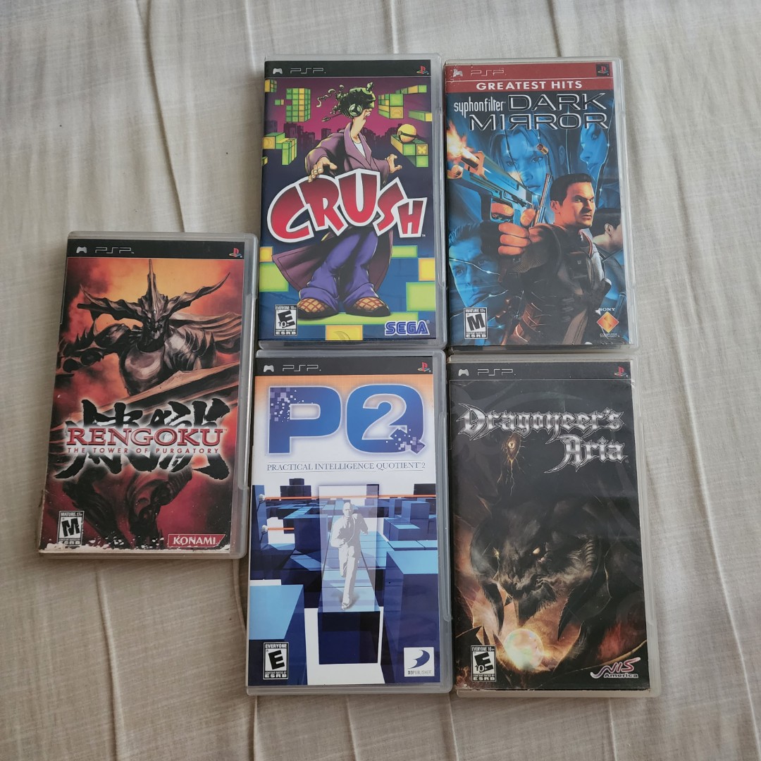 PSP UMD Games, Video Gaming, Video Games, PlayStation on Carousell