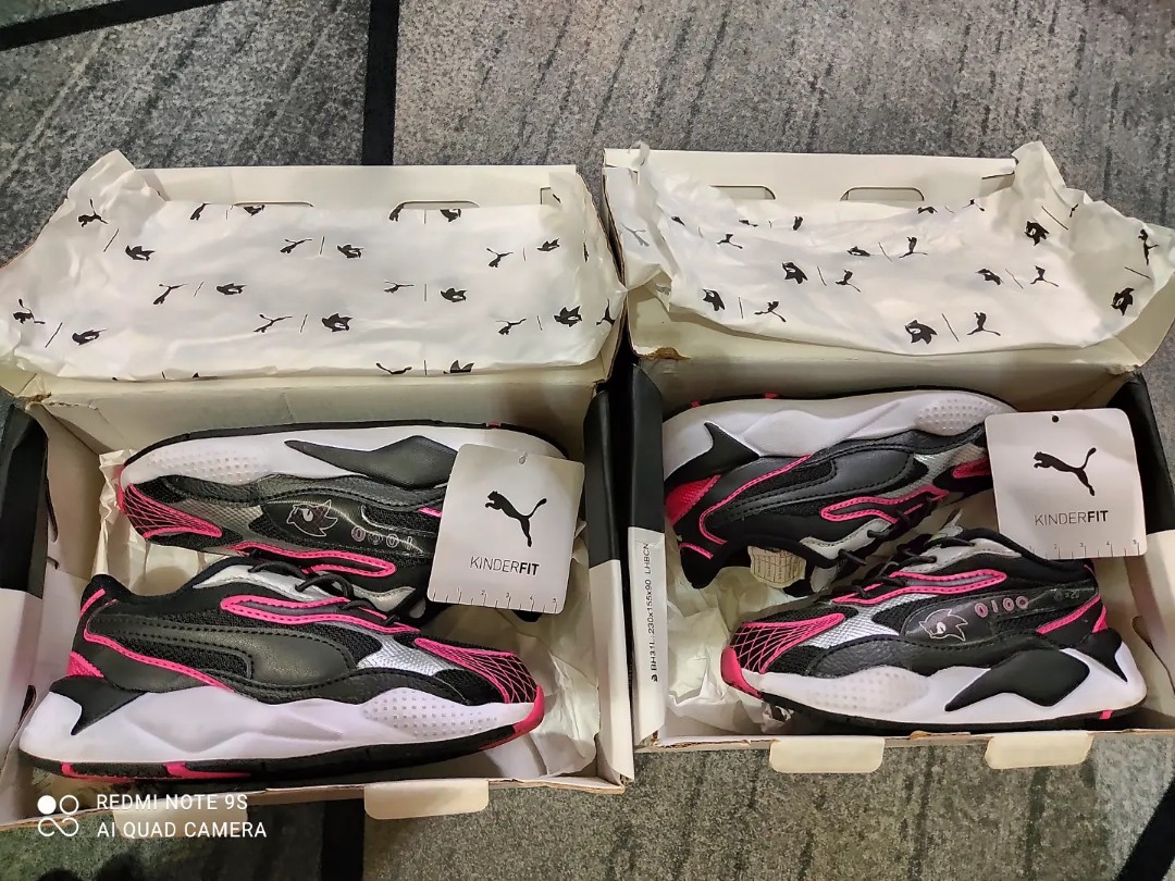 Puma rs-x X sega SONIC THE HEDGEHOG (kids), Babies & Kids, Babies ...