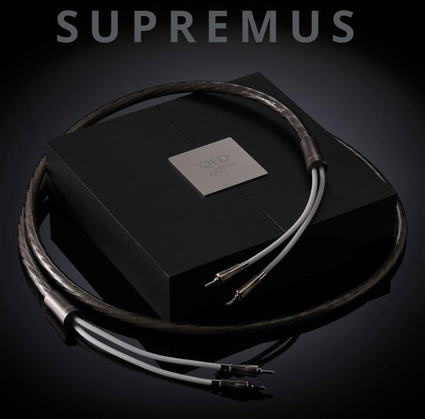 Qed supremus 3m pair speaker cables, Audio, Soundbars, Speakers & Amplifiers on Carousell