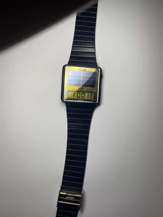 Rare Alba Solar Digital Watch by Seiko in Mint Condition, Men's Fashion ...