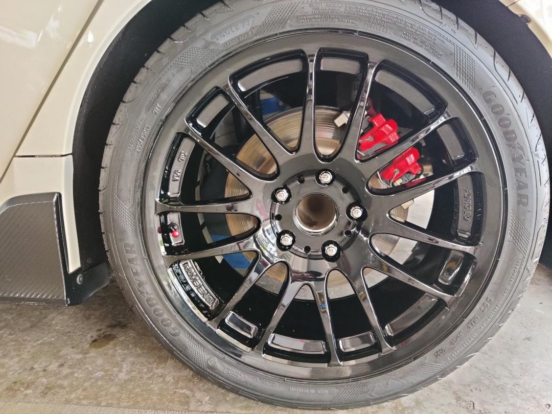 Rays 18 inch progressive me rims 5x120 FK8 Honda civic type r BMW, Car ...
