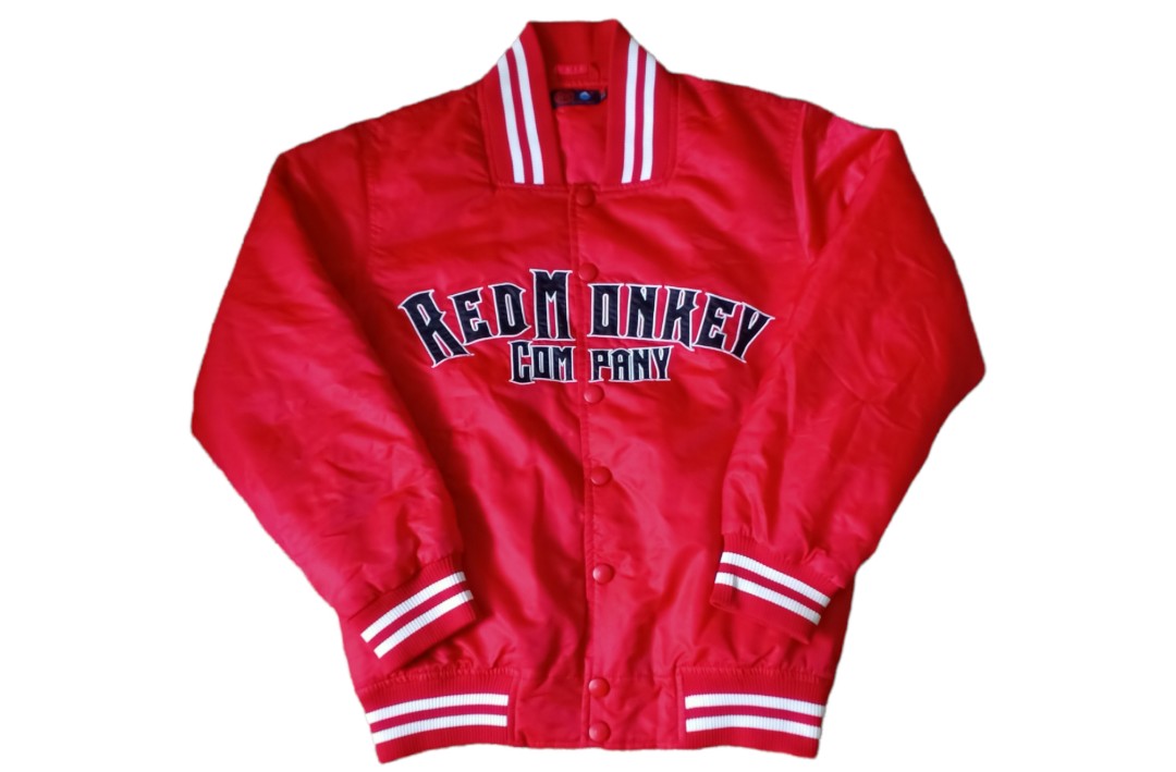 RED MONKEY COMPANY VARSITY JACKET, Men's Fashion, Coats, Jackets and ...